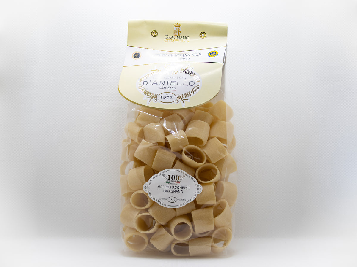 D’Aniello - Mezzi Paccheri - Pasta di Gragnano IGP 500g – Ben-Venuti.co.uk
